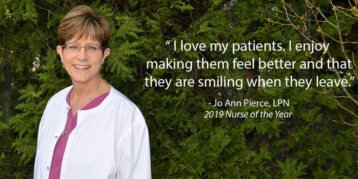 Congratulations Jo Ann Pierce 2019 Nurse of the Year • Health Blog ...