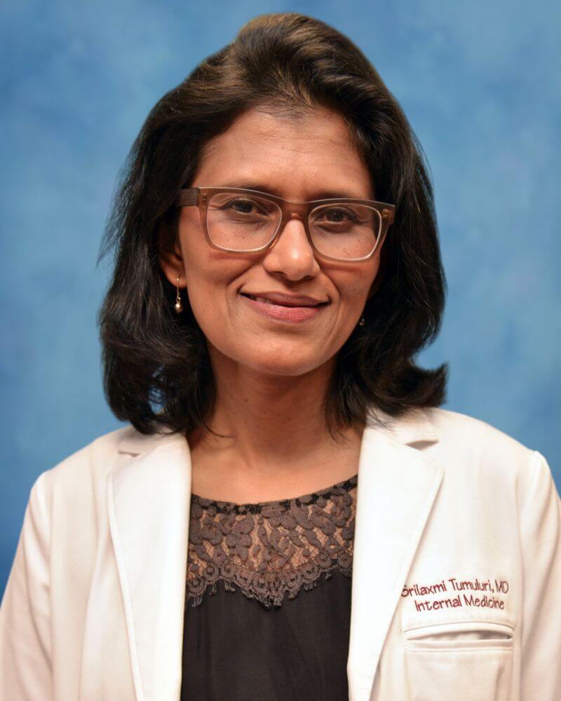 Srilaxmi Tumuluri, FACP, MD, MS • Doctors • Community Care Physicians