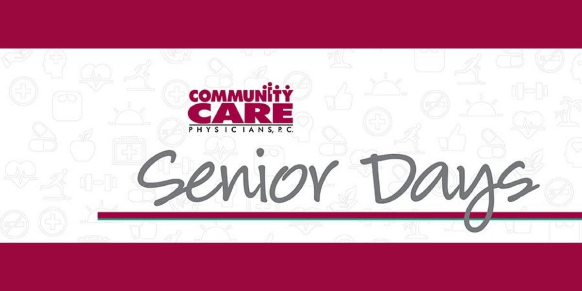 You’re invited to Senior Days! Healthy living events for those 65 and over